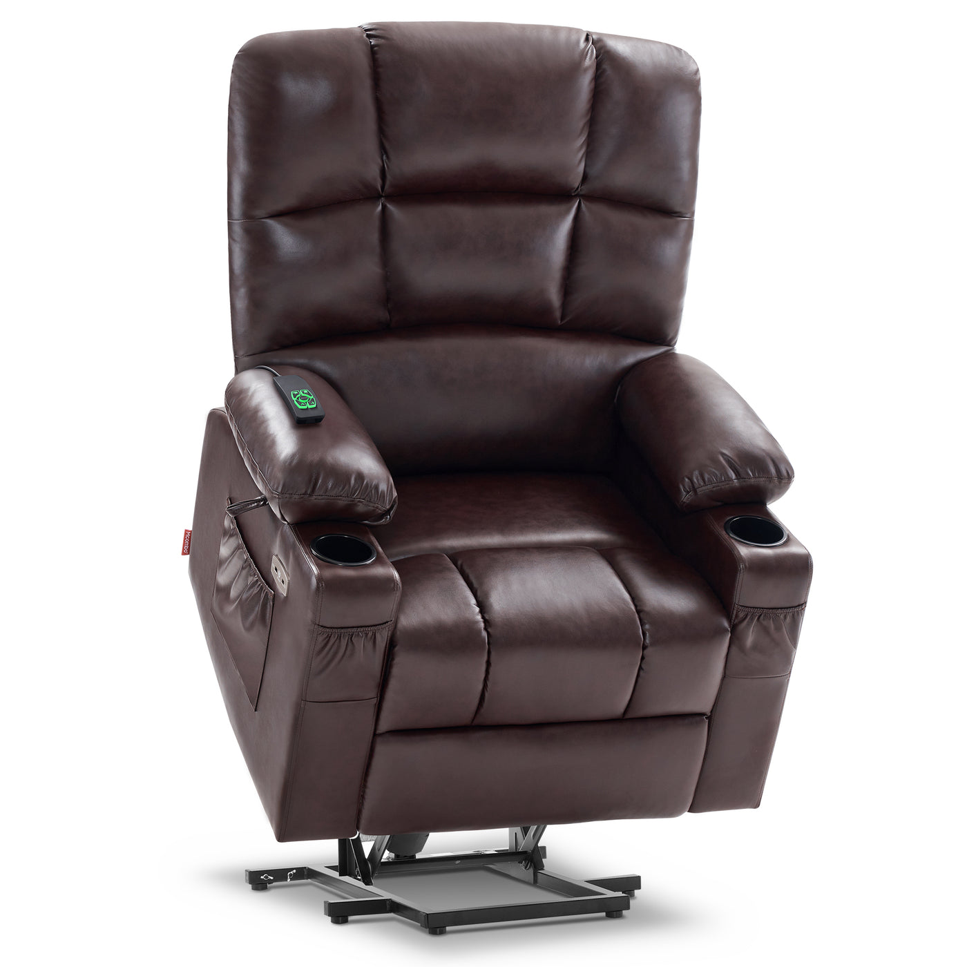 MCombo Dual Motor Large Power Lift Recliner Chair with Massage and Hea